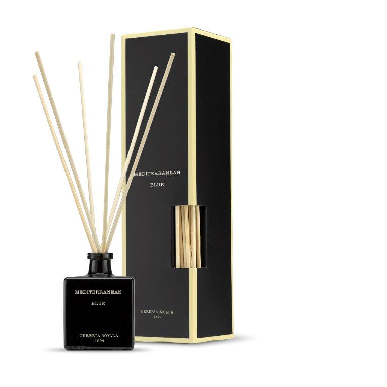 Cereria Molla 1899 Mediterranean Blue Reed Diffuser - Marisco Naturkosmetik