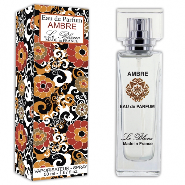 Le blanc Amber Eau de Parfum 2 ml - Marisco Naturkosmetik