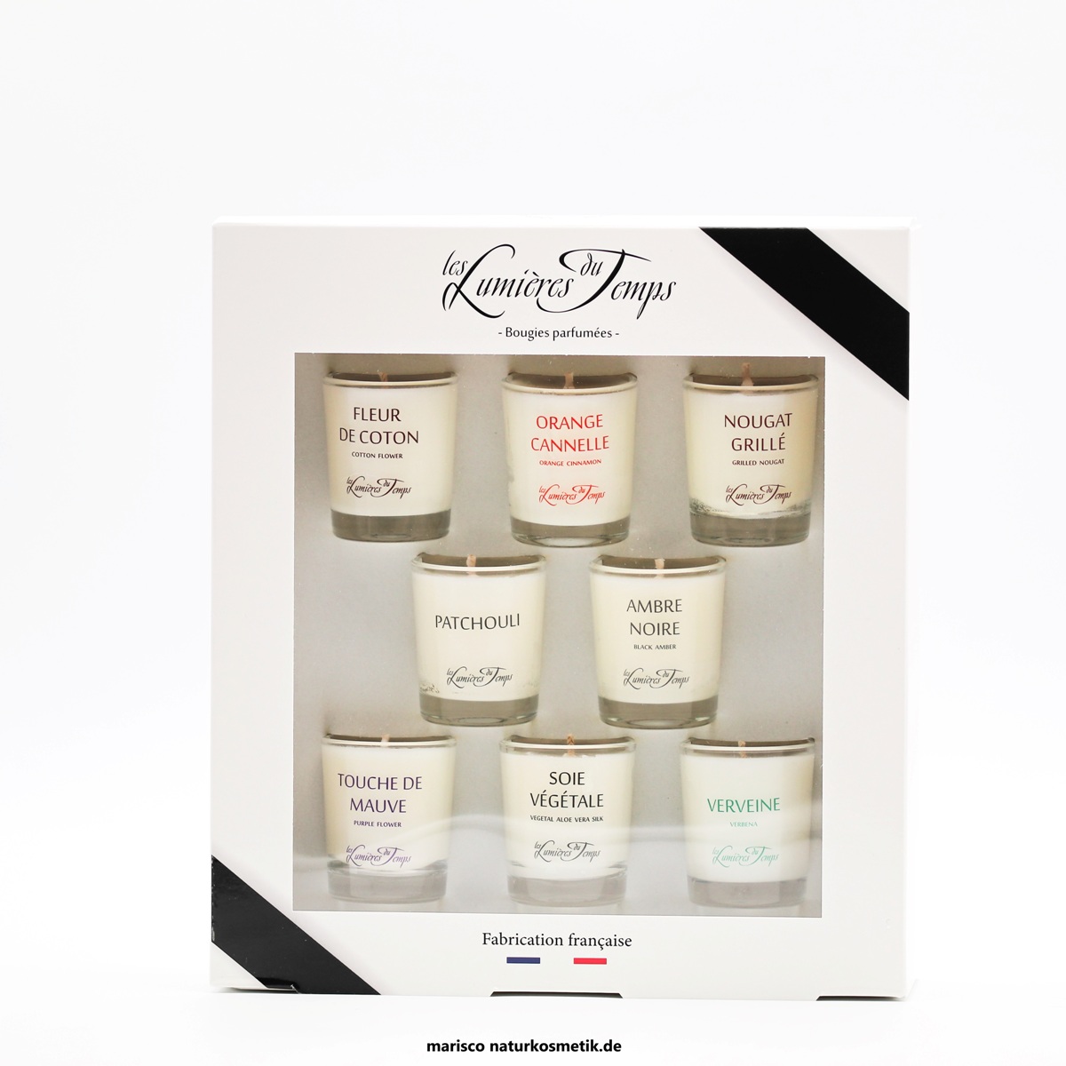 Les Lumières du Temps gift set mini candles - Marisco Naturkosmetik
